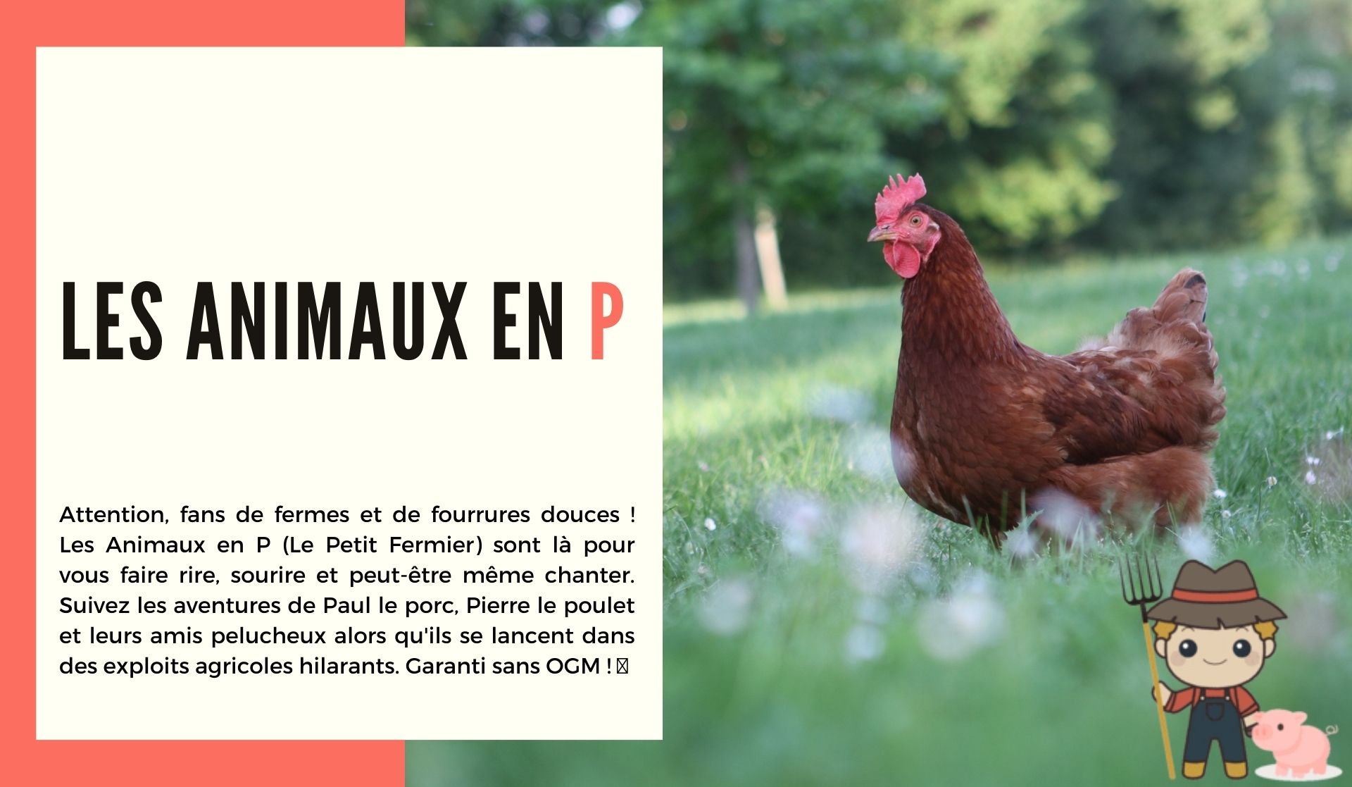 Les animaux en p – Le Petit Fermier