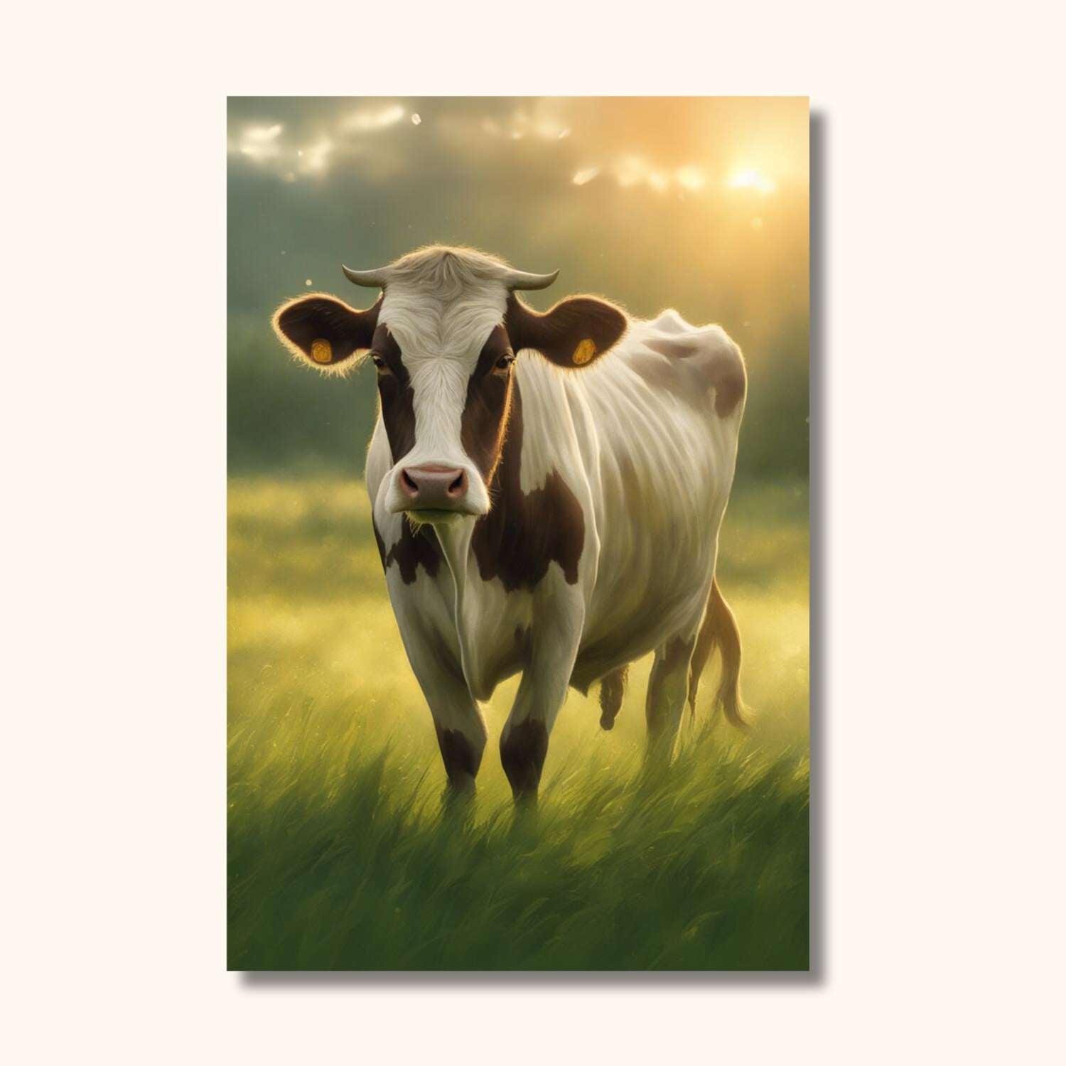 Affiche vache HOLSTEIN – Le Petit Fermier