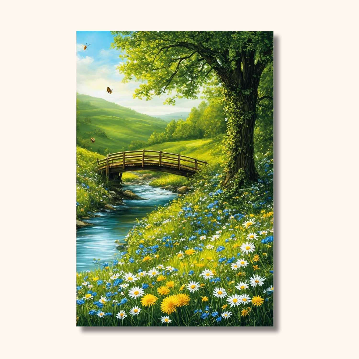 Tableau paysage nature – Le Petit Fermier
