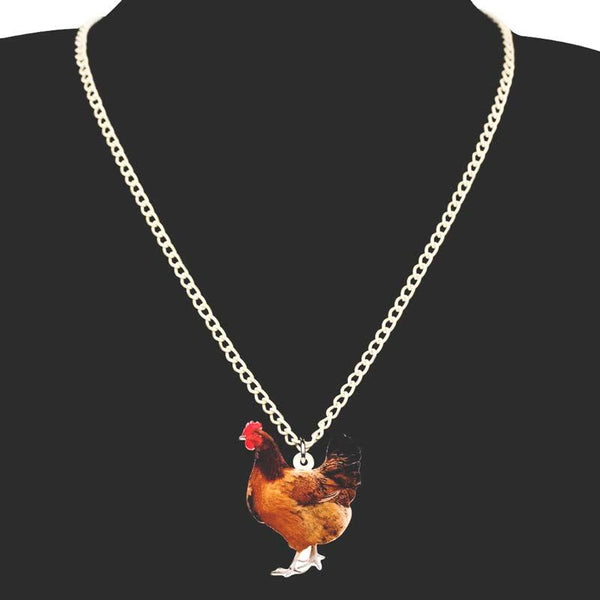 Collier poule réaliste | Le Petit Fermier